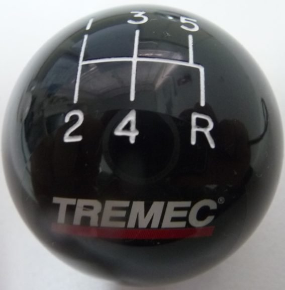 TREMEC 5 Speed Gear Knob - Black - Imperial | Mal Wood Automotive